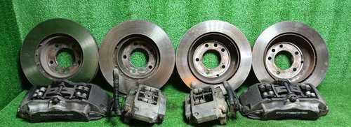 Тормозная система brembo z17 porsche cayenne 957