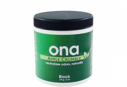 Нейтрализатор запаха ONA Block Apple Crumble 170г