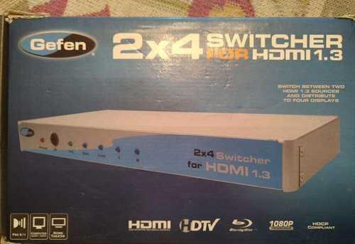 Gefen Splitter-Switcher 2x4 hdmi
