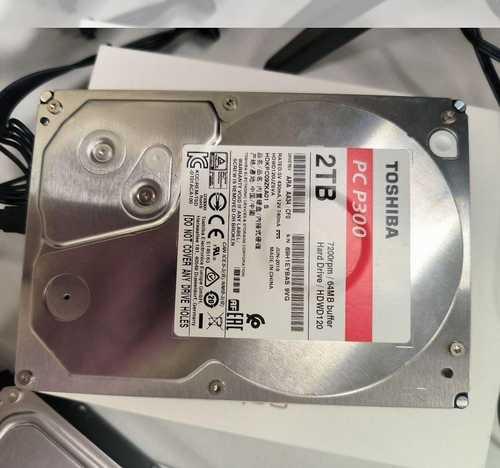 HDD 2tb Toshiba P300 - Пробег 102 часа