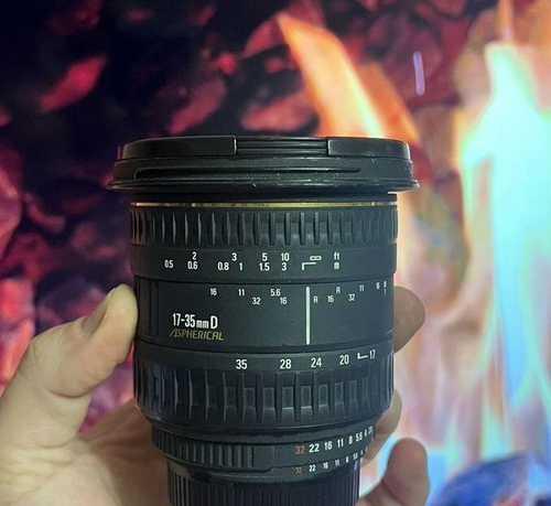 Объектив Sigma AF 17-35mm f/2.8-4.0 Nikon