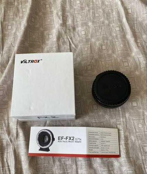 Viltrox EF-FX2 speedbooster Fujifilm