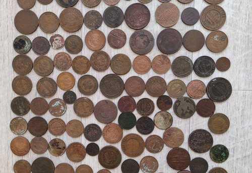 Царские монеты: 102 штуки