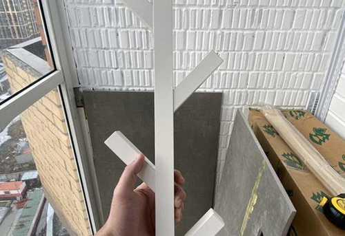 Вертикальная вешалка с крючками, IKEA tjusig 78 см