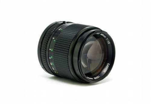 Canon Lens FD 85mm f1.8