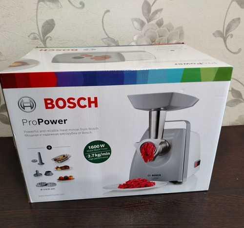 Мясорубка новая Bosch mfw45020