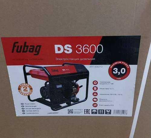 Дизельный генератор Fubag DS 3600