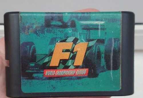 Картридж Sega F1 World Championship Edition