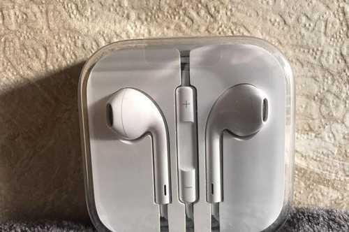 Наушники Apple EarPods проводные оригинал