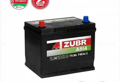 Аккумулятор Zubr Premium Asia (75 Ah, 12 V) L+