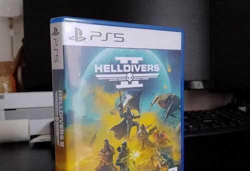 Helldivers 2 ps5 диск