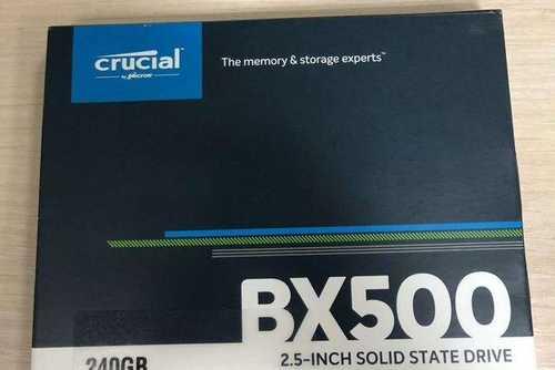 SSD 240Gb Crucial новый