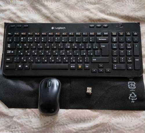 Клавиатура + мышь logitech k360 + m175