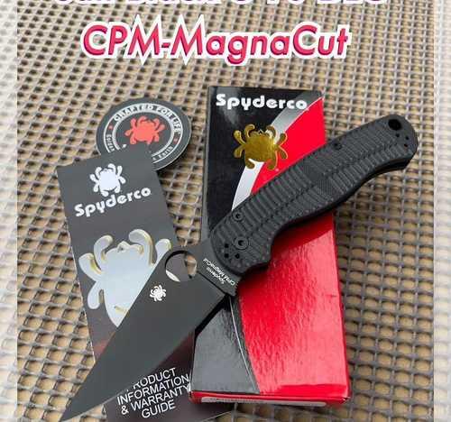 Нож Spyderco Paramilitary 2 G-10 DLC MagnaCut