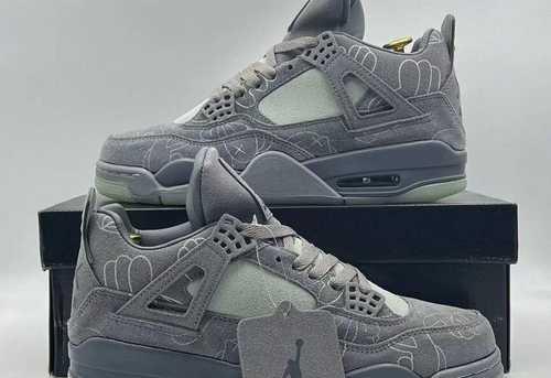 Кроссовки Nike Air Jordan 4 Retro Kaws Grey