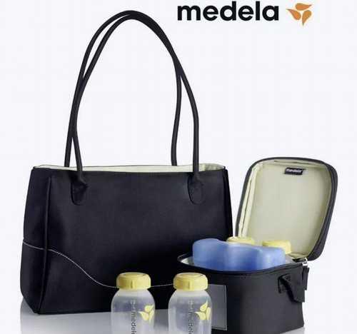 Medela набор новый сумка   бутылочки для молока