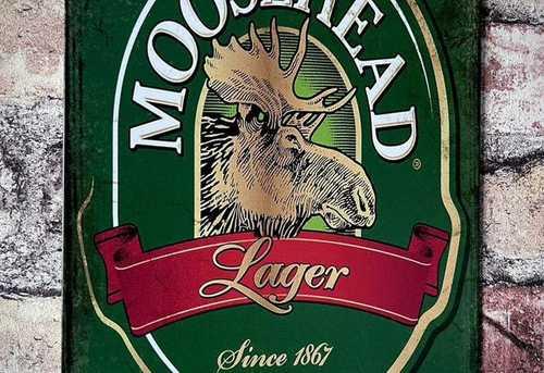 Декор на стену Moosehead Lager Beer