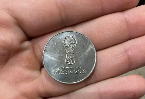 Монета 25 р сочи 2018г