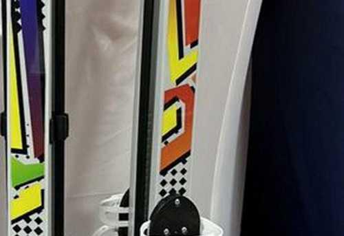 Лыжный комплект Движок-лыжи 150 см+палки+крепление