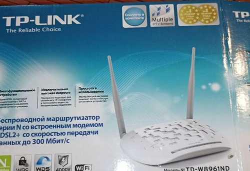 WiFi маршрутизатор TP-Link TD-W8961ND