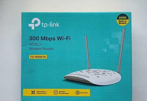 Wi-Fi роутер adsl2+ TP-Link TD-W8961N