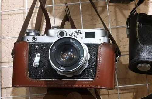 Фэд 3 советский пленочный фотоаппарат в кофре