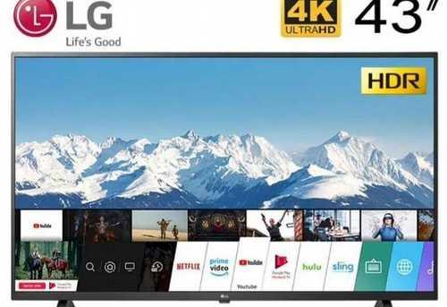 Телевизор ЖК LG 4K SMART UN70006LA 43 диаг новый