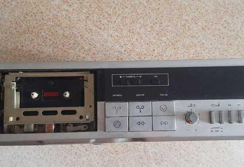 Магнитофон кассетный яуза мп-221-с-2