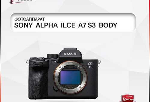 Sony alpha ilce A7 S3 body