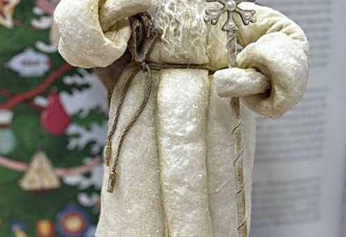 Ватный Дед Мороз в винтажном стиле