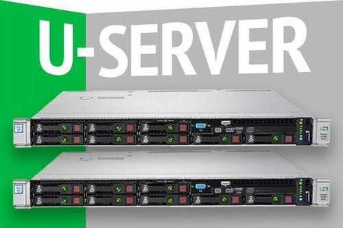 Сервер HP DL360 Gen9 10SFF P840 2x500W, Сервер HP