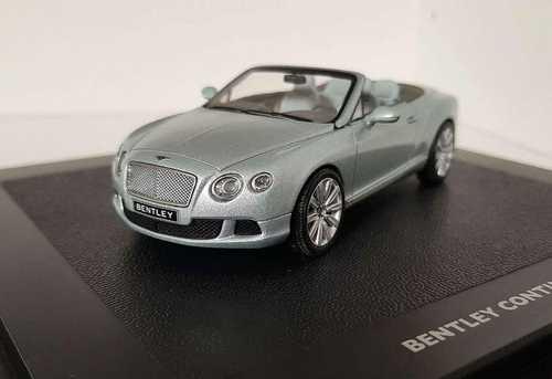 Бетли/Bentley Continental GTC/1:43/Minichamps