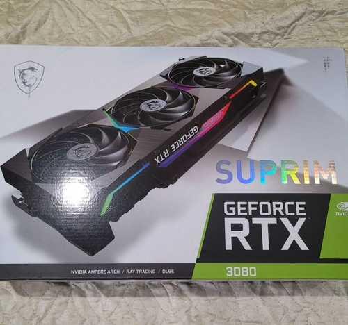 Видеокарта msi rtx 3080 supreme