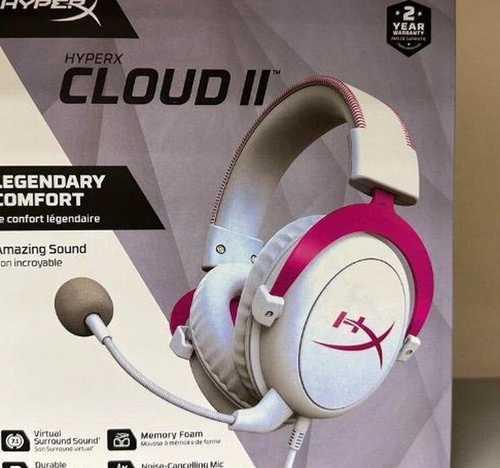 Наушники hyperx cloud 2