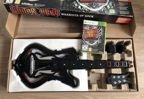 Гитара Guitar hero Xbox 360