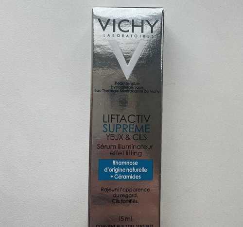 Vichy liftactiv supreme eyes & lashes сыворотка