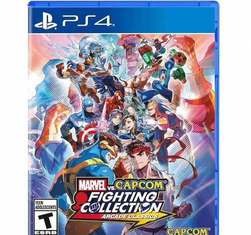 Marvel vs. Capcom Fighting Collection: Arcade Classics PS4, русские субтитры