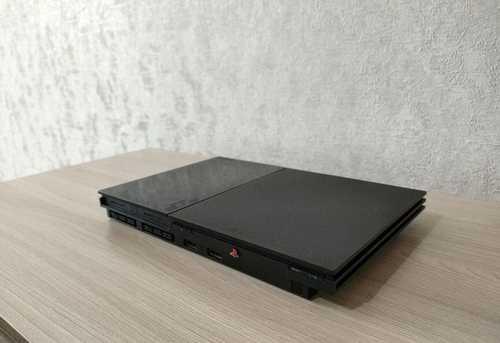 Sony PlayStation 2 Slim прошитая + Игры