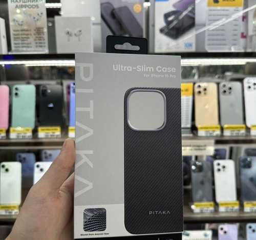 Чехол Pitaka MagEZ Case 4 на iPhone 16 Pro