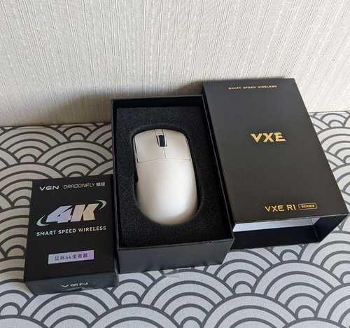 Беспроводная мышь VXE R1 Pro 4k dongle