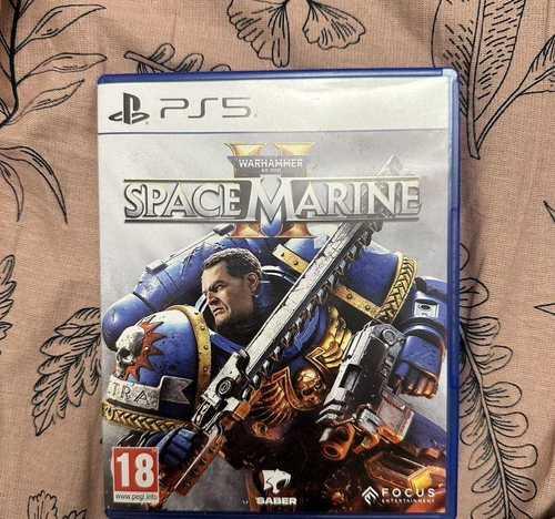 Warhammer 40.000 space marine 2 ps5 диск