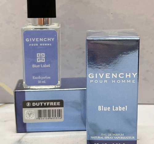 Givenchy pour Homme Blue Label Givenchy 25мл