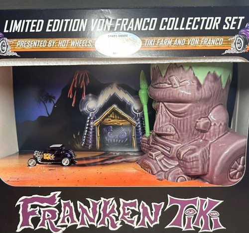 Hot wheels rlc tiki farm franken tiki