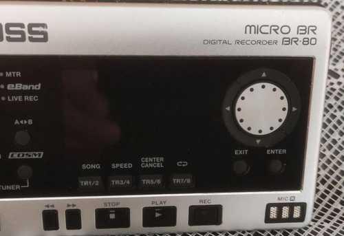 Boss micro BR-80 портостудия