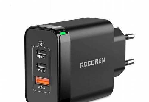 Новое зарядное устройство Rocoren GaN 65 Вт