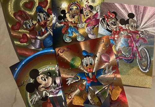 Открытки Дисней Disney Микки Маус Дональд Дак