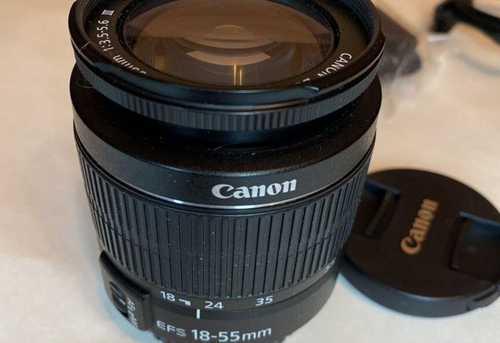 Объектив Canon EF-S 18-55 mm+аксессуары