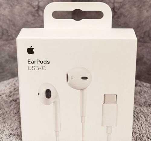 Наушники Apple EarPods USB-C для iPhone 15 (новые)