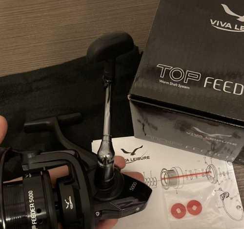 Катушка фидерная viva top feeder 5000