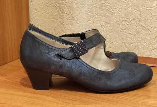 Туфли кожаные "Gabor Comfort" р.39 (6H)